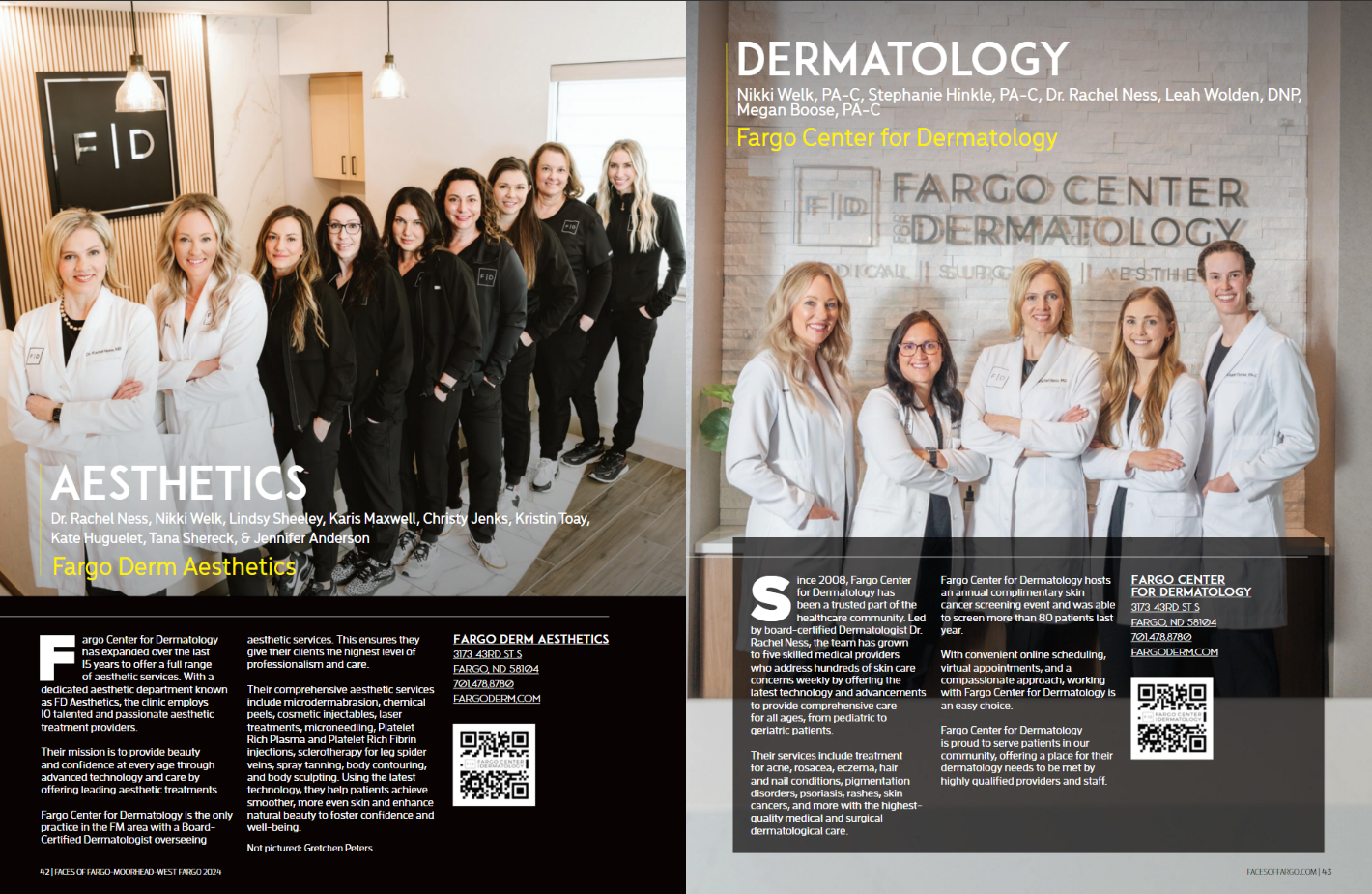 2024 Faces of Fargo: Aesthetics and Dermatology Blog